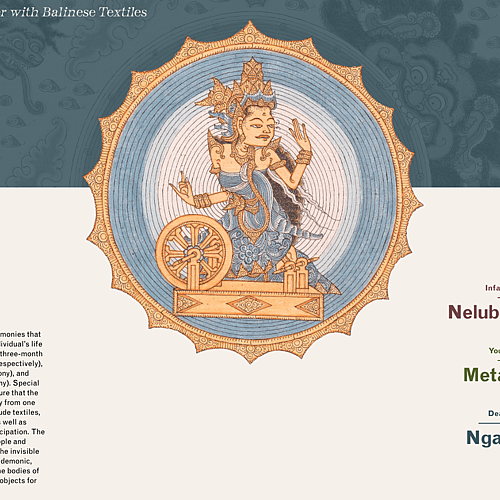 Fabricating Power with Balinese Textiles - Bard Graduate Center