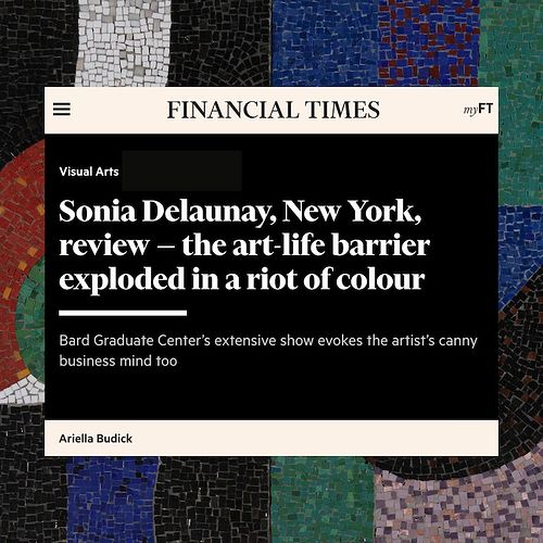 Financial Times - Bard Graduate Center