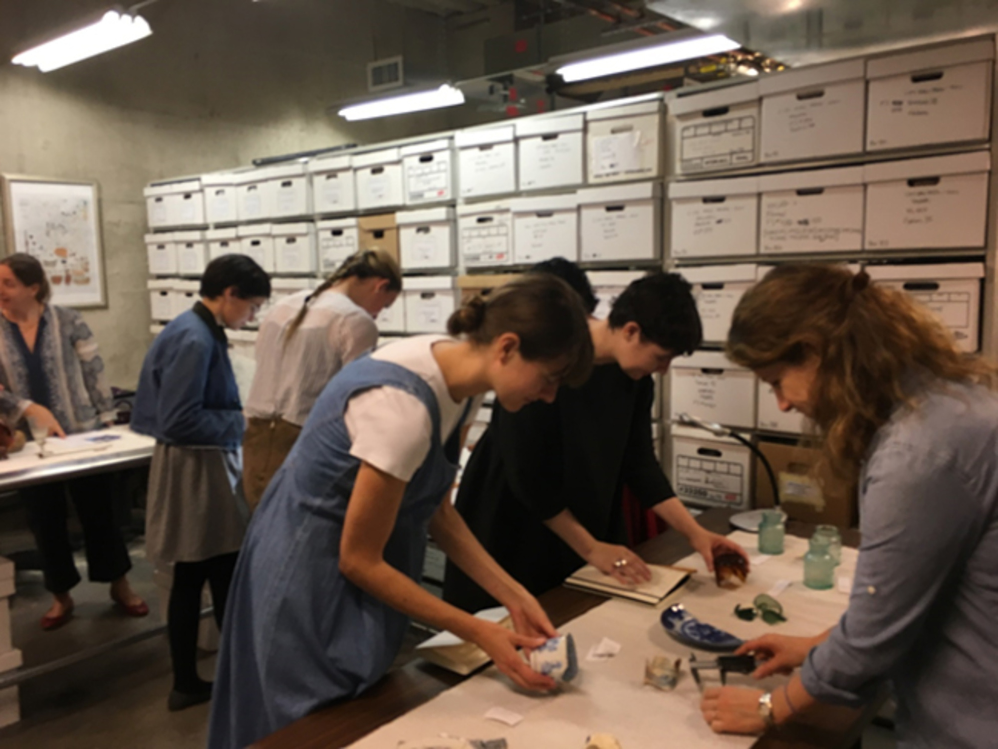 New York City Archaeological Repository Visit - Bard Graduate Center