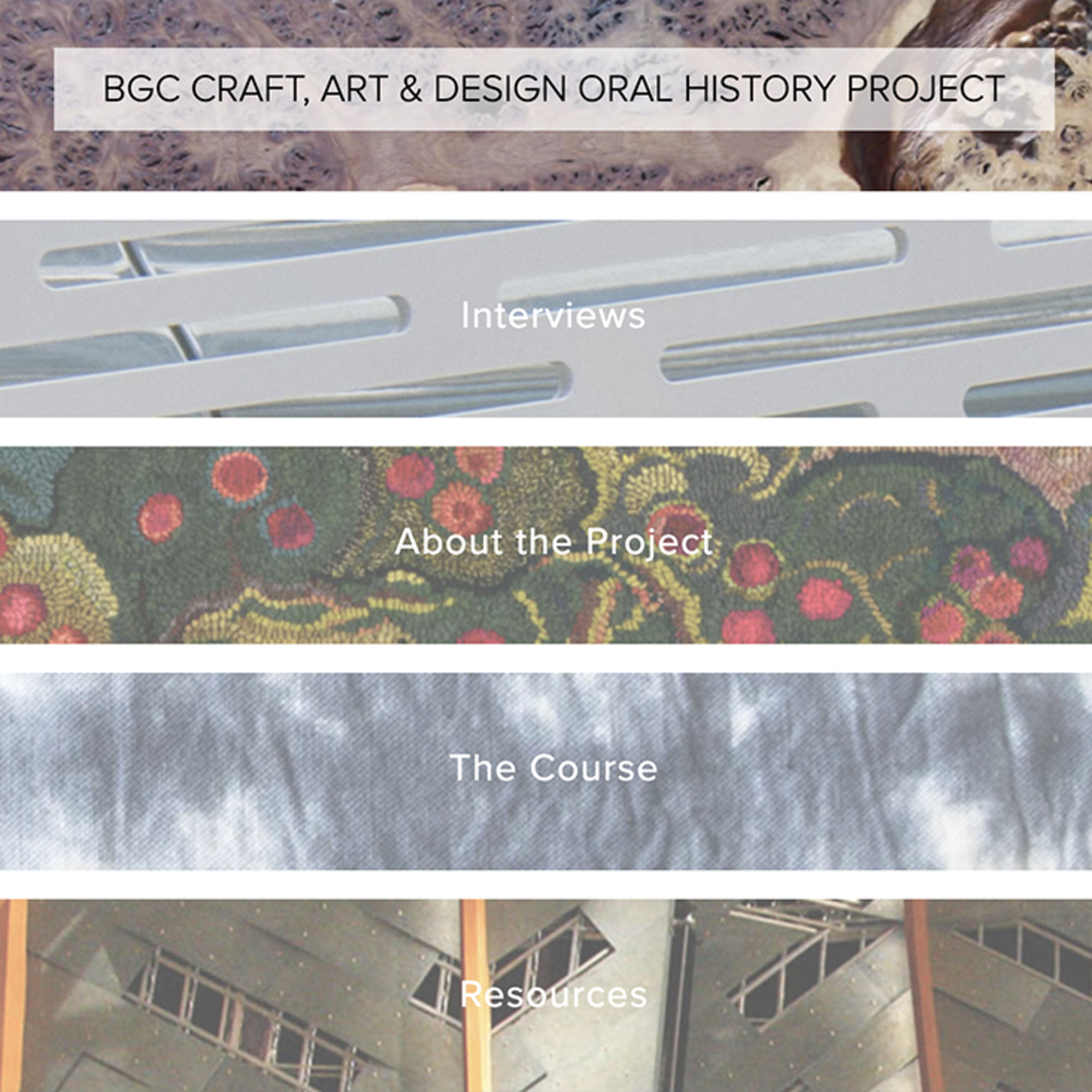 BGC Craft, Art and Design Oral History Project - Bard Graduate Center