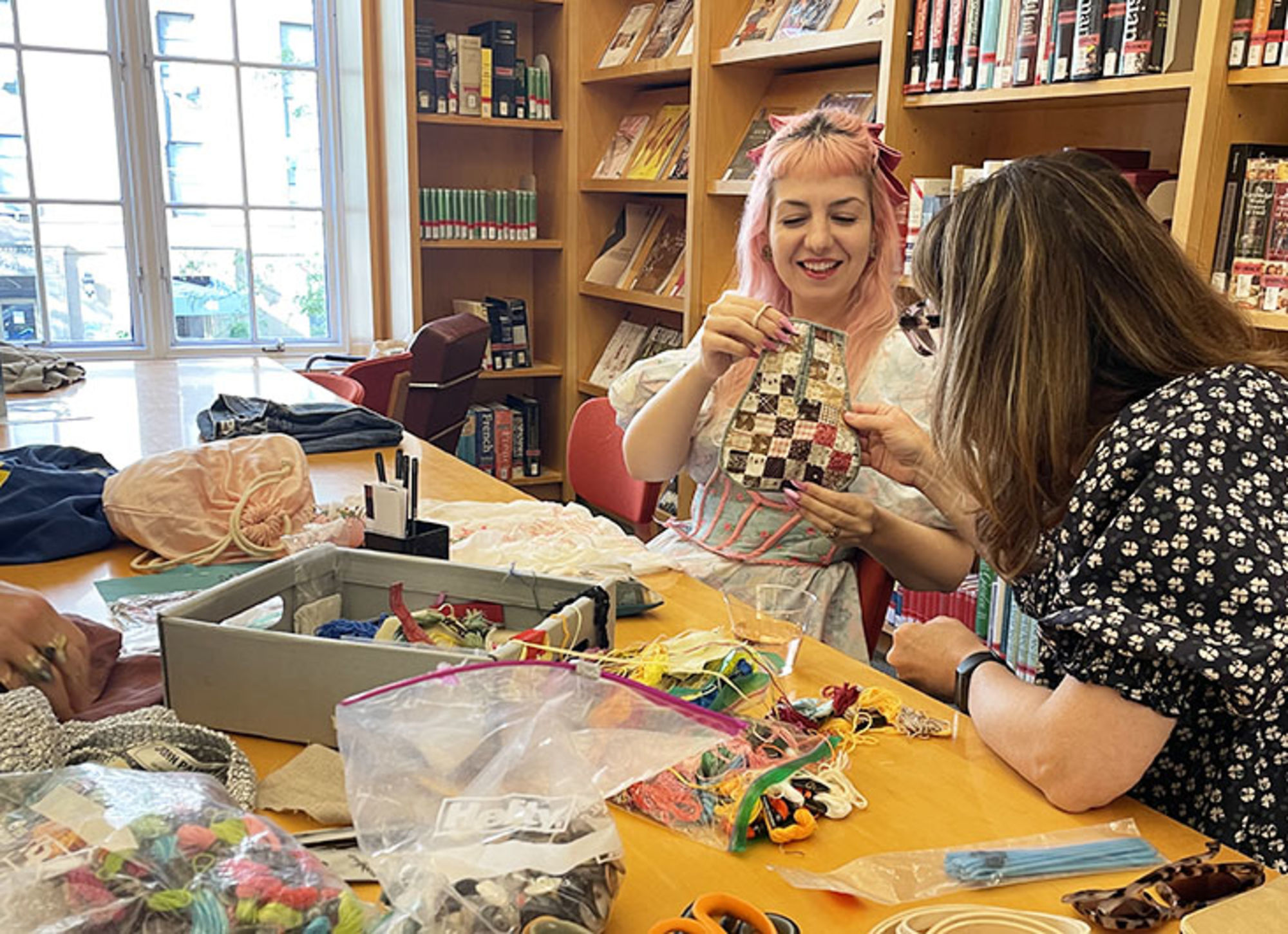 Visible Mending with PhD Candidate Kate Sekules - Bard Graduate Center