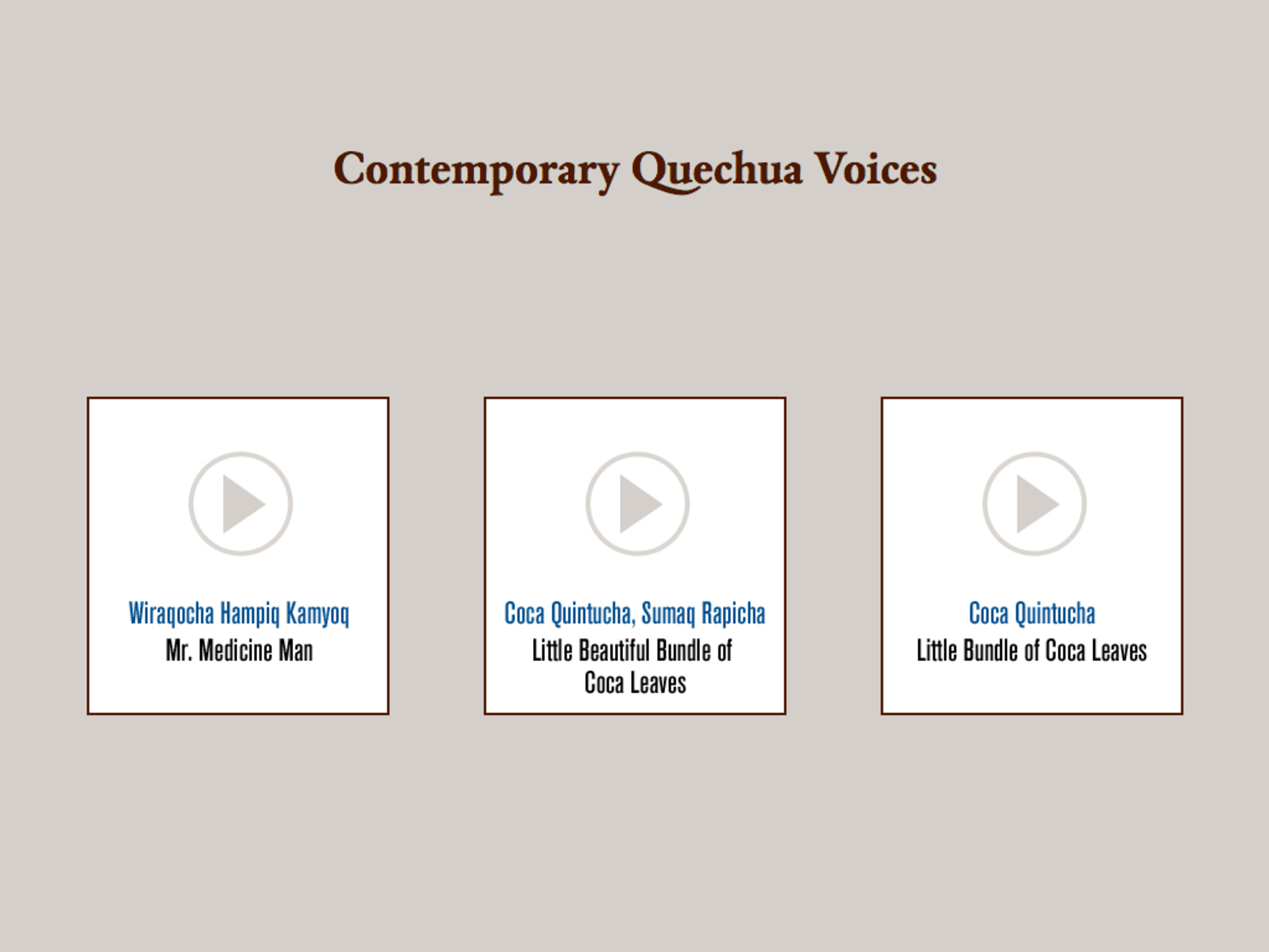 Audio - Bard Graduate Center