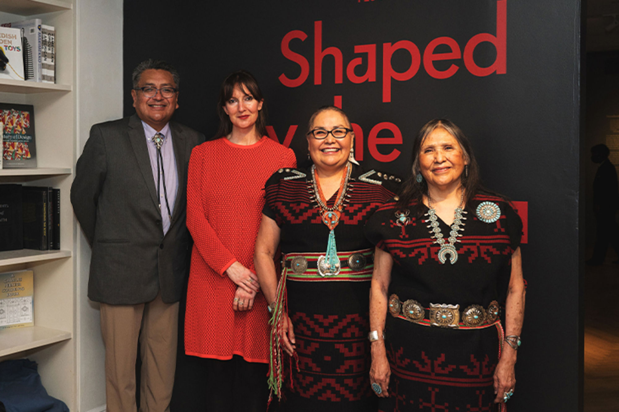 Diné Artists Participate in Shaped by the Loom Opening Events - Bard ...